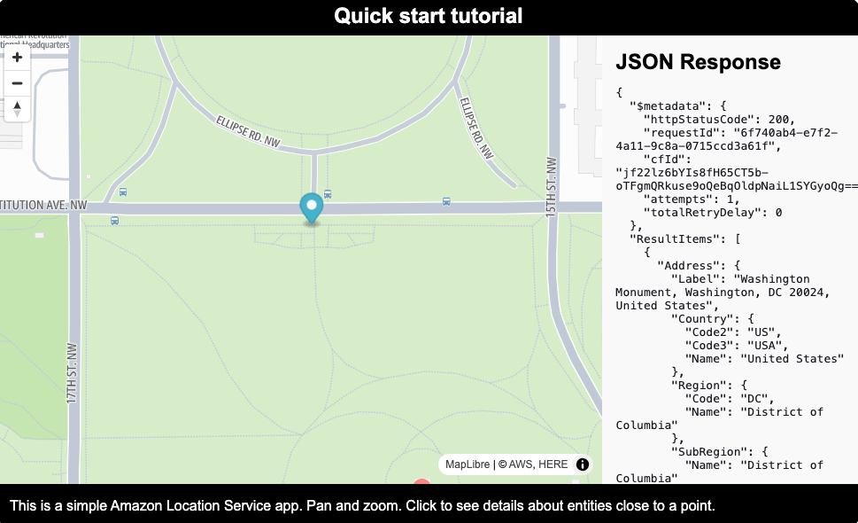Amazon Location Service | Amazon Location Demo | Location Based Service ...